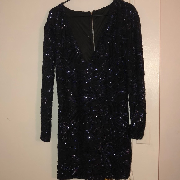Dresses | Royal Blue Sequence Dress | Poshmark
